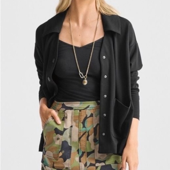 CAbi | Jackets & Coats | Cabi Elemental Topper Size Large Euc Worn ...